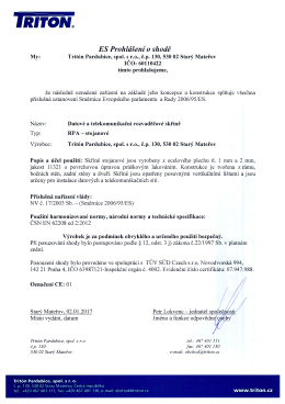 Certificates - TRITON