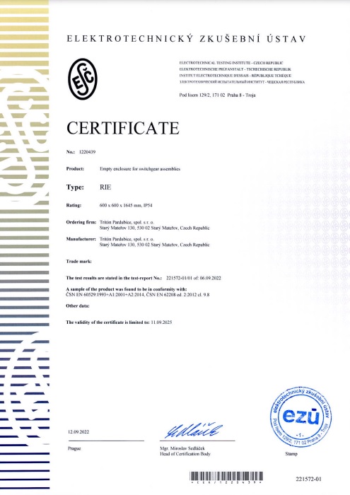Certificates - TRITON
